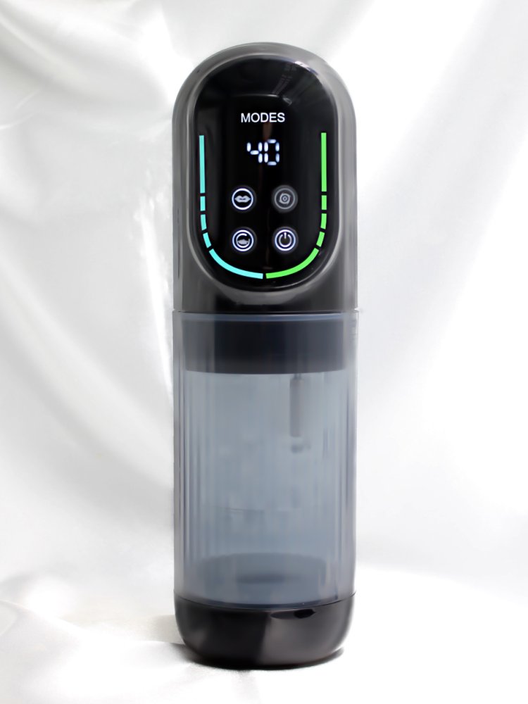 Luxusní automatický masturbátor Heavenly Eye | Hopnato.cz - Barva: Černá